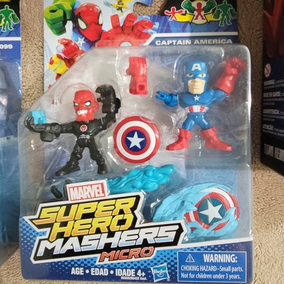 Marvel | Toys | Bundle Of 2 Marvel Super Hero Masher Micro Action ...